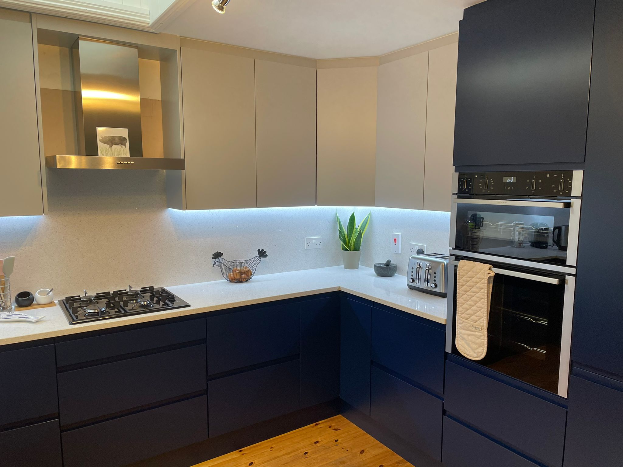 Modern Kitchen with Stone Worktop - Bespoke Kitchens Ireland - Custom ...