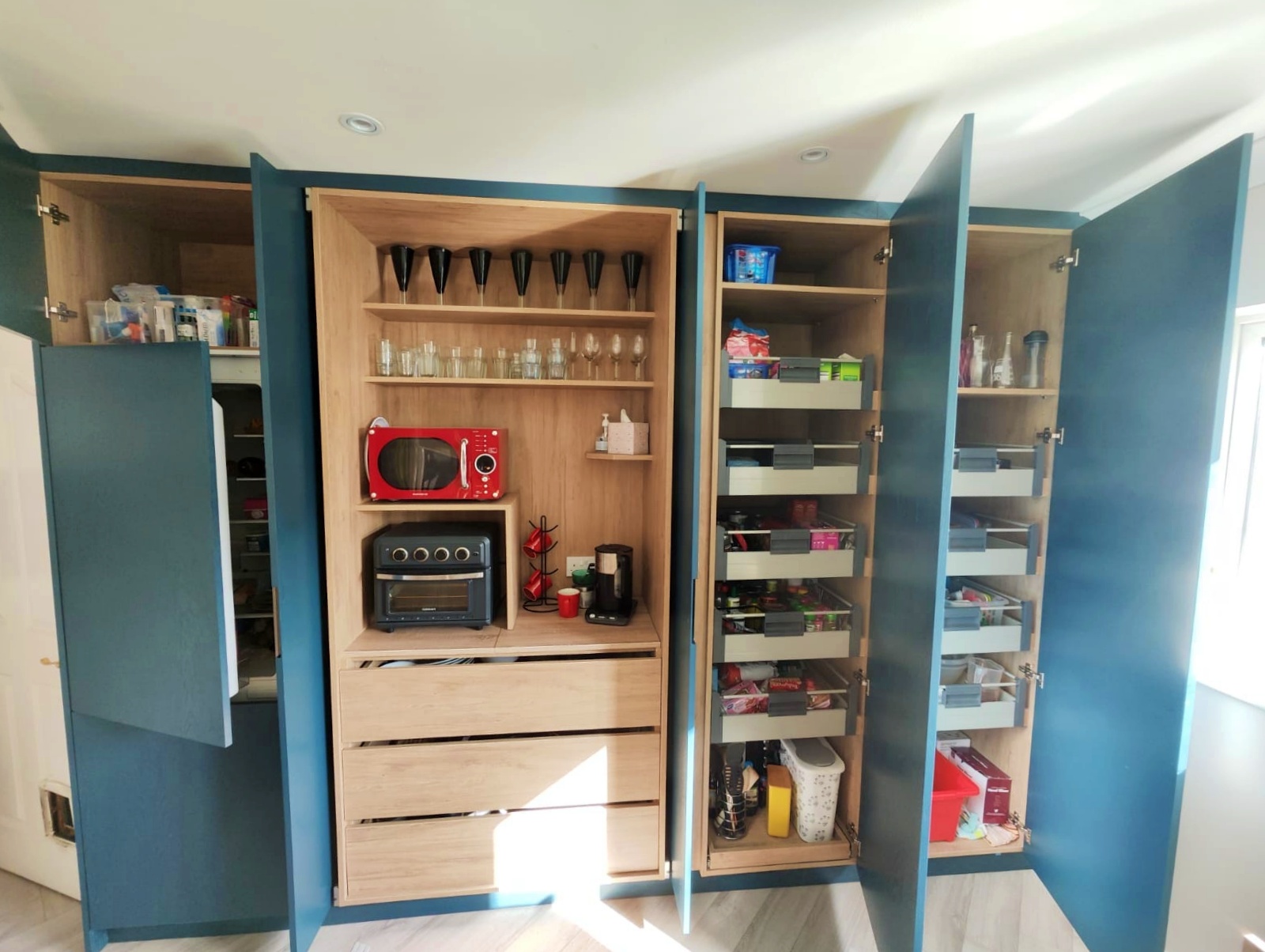 Bespoke Kitchen Storage Solution - Custom Kitchens Ireland - Fitted ...